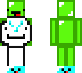 Dripped Out Dream Skeppyifed | Minecraft Skin