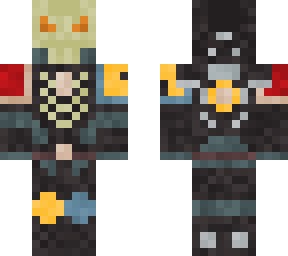 Primaris Space wolves Wolf prest | Minecraft Skin