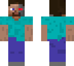 Terminator Steve | Minecraft Skin