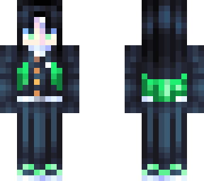 The Shadow Hashira Machutarou Kurayami... | Minecraft Skin