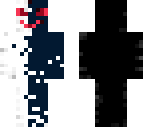 White/black devil skinn | Minecraft Skin