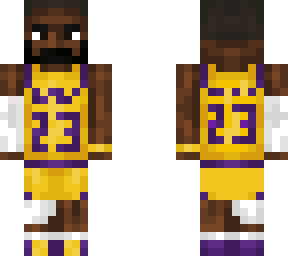 ~+Lebron James+~ fixed | Minecraft Skin