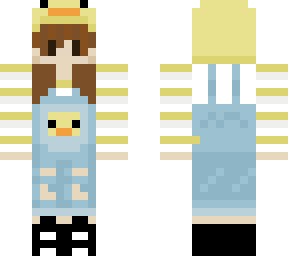 Chick girl skin cute | Minecraft Skin