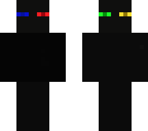 Double sided enderman | Minecraft Skin