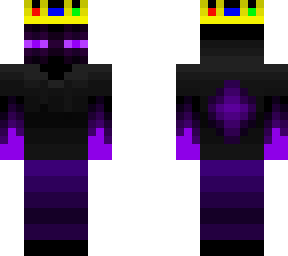 Flaming Endershade | Minecraft Skin