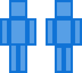 Neon Blue | Minecraft Skin