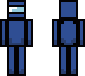 among us bleu | Minecraft Skin