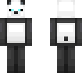 Blue eye panda | Minecraft Skin