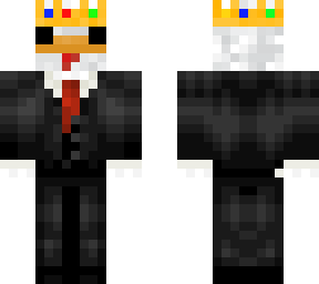 Chicken Suit King | Minecraft Skin