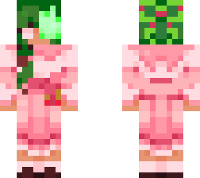 Draft no.2 Green Cherrifire | Minecraft Skin