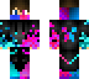 Electric and dragon boy | Minecraft Skin