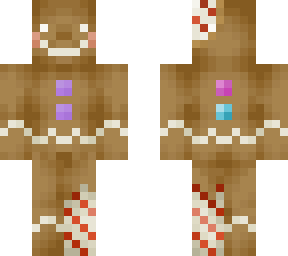 GingerBread Man | Minecraft Skin
