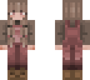 overalls girl | Minecraft Skins