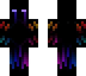 Irridescent Void Slime | Minecraft Skin