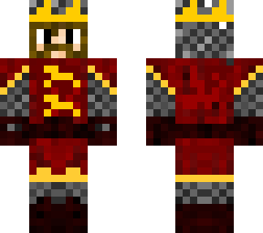 King Richard Edit [Bearded] | Minecraft Skin