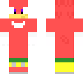 neon knuckles | Minecraft Skin
