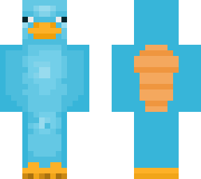 Perry the Platypus (pet ver) | Minecraft Skin