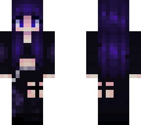 purple hair emo | Minecraft Skins