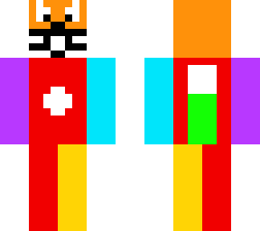 scratch rainbow cat | Minecraft Skin