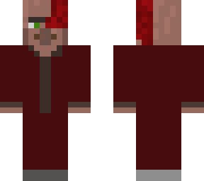 VILLAGER ON EYE | Minecraft Skin
