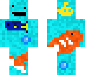 Walking aquarium | Minecraft Skin