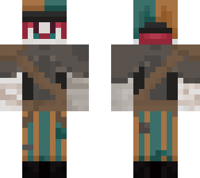 a more emo jester | Minecraft Skin