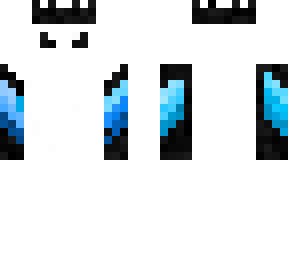 Blue and black void skin | Minecraft Skin