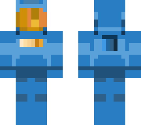 Blue Astronaut | Minecraft Skin