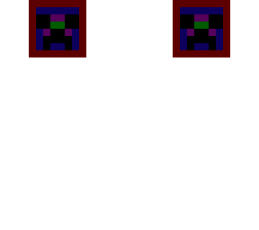 Creeper Cube | base | Minecraft Skin