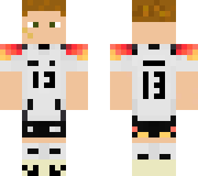 Joni 13 in Deutschland Trikot | Minecraft Skin