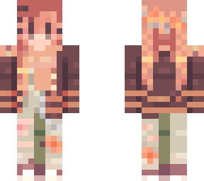 pumpkin pie ; finished trade | Minecraft Skin