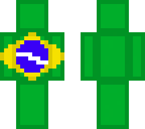 Brazil Flag | Minecraft Skin