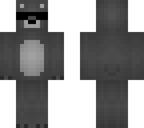 Grey Bear with sunnies | Minecraft Skin