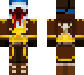 Pirate Shark with Duck floaty | Minecraft Skin