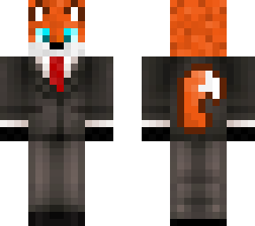 Smart Fox | Minecraft Skin