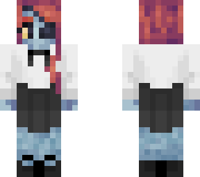 Undyne V2 | Minecraft Skin