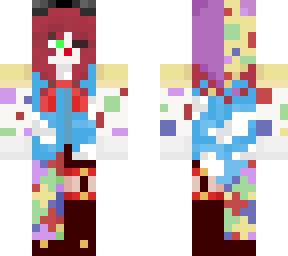 Witty the clown | Minecraft Skin