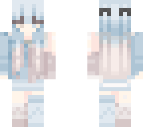 Fluffy clouds | Minecraft Skin