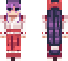 Reimu Hakurei (PC-98 Ver.) |Touhou Project| | Minecraft Skin