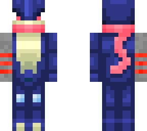 Robo Arm Greninja | Minecraft Skin