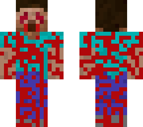 blood steve | Minecraft Skin