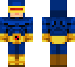 Cyclops New Costume X-Men #39 | Minecraft Skin