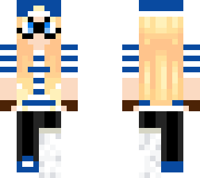 Girl broken leg | Minecraft Skin