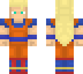 Goku SSJ3 | Minecraft Skin