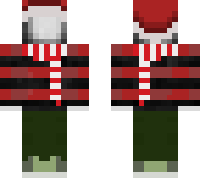 Killer creeper navidad | Minecraft Skin