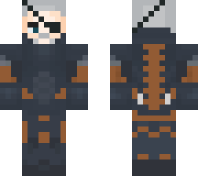 Solidus Snake (CustomNPC Compat v3) | Minecraft Skin