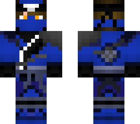 trevor ninja azul | Minecraft Skin