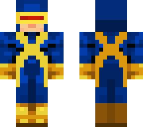 Cyclops X-Factor Costume | Minecraft Skin