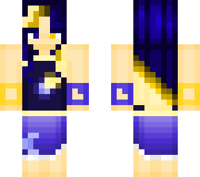 Goddess of Sun and Moon | Minecraft Skin