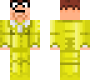 Gold Plated Peter Griffin v2 | Minecraft Skin